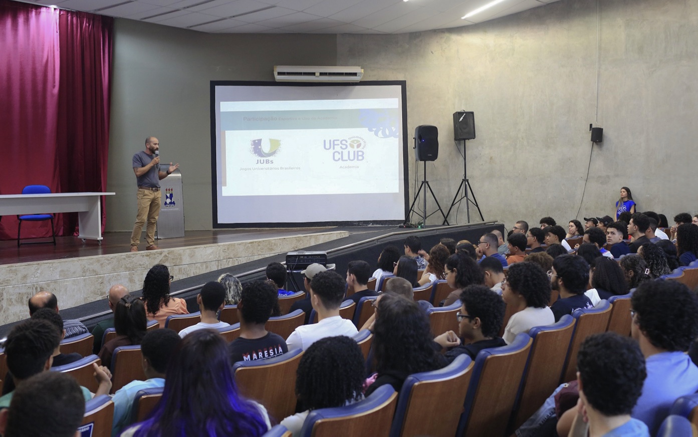Portal UFS - UFS dá início à Semana de Acolhimento com foco em ...